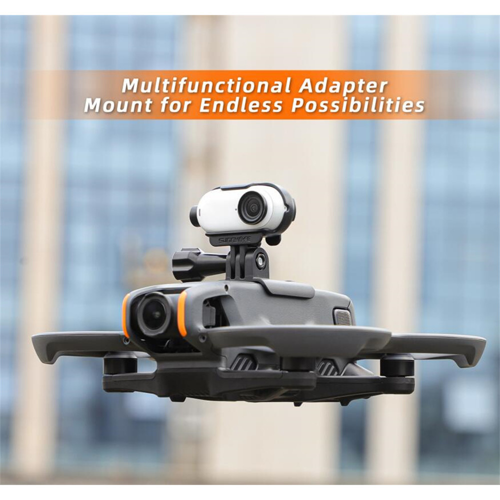 Action Camera Holder Mount Drone Light Bracket Lamp for DJI Avata 2 for ACTION 2/Insta360 GO3 ...