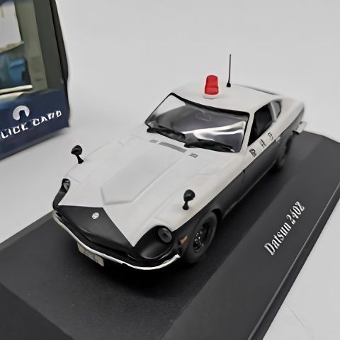 Atlas 1/43 Nissan DATSUN 240Z Police Station Police Car Alloy Car Model ...