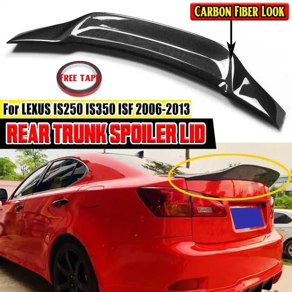 High Quality Car Rear Spoiler Wing Lip For LEXUS IS250 IS350 ISF 2006 ...