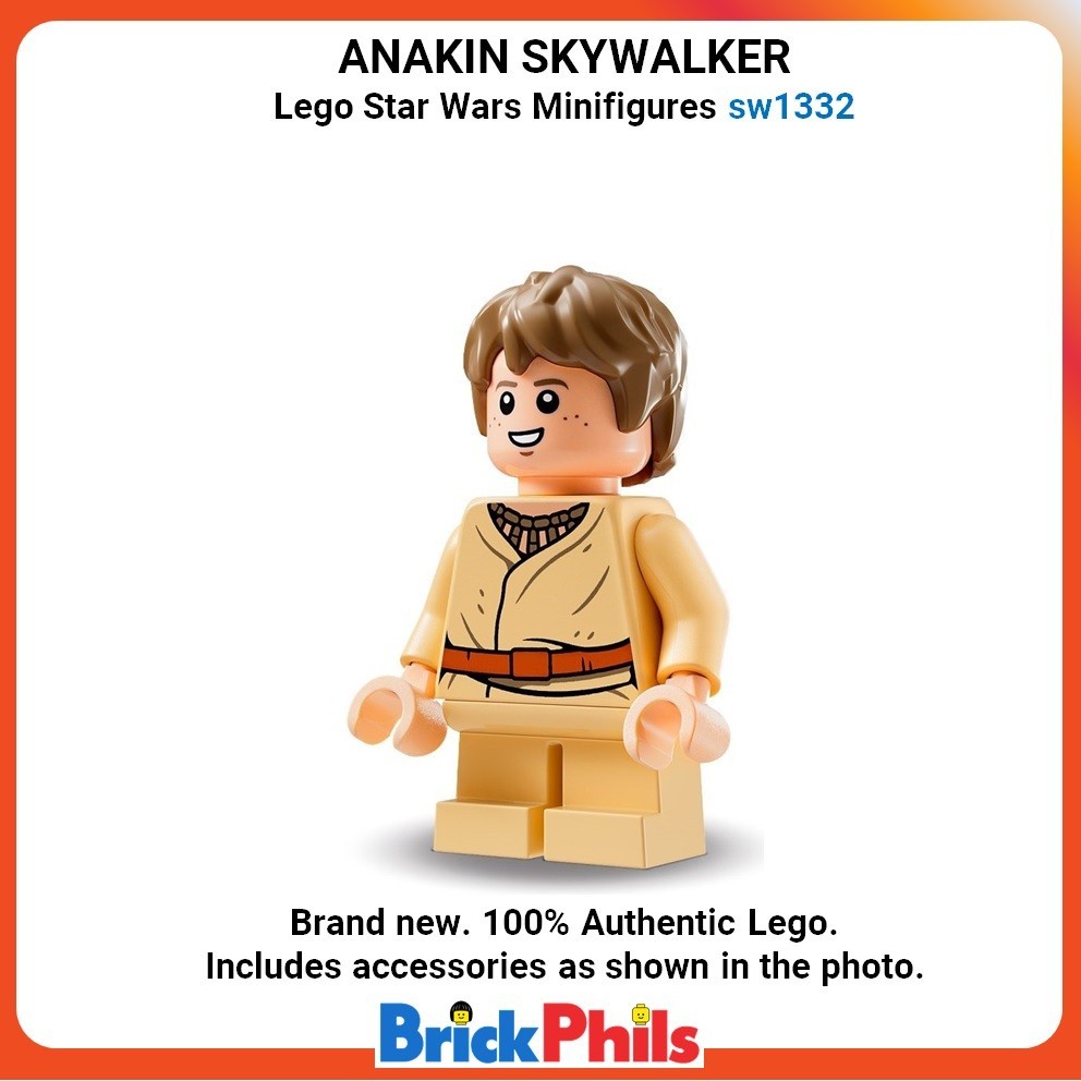 Lego Star Wars Minifigures sw1332 Anakin Skywalker | Shopee Malaysia
