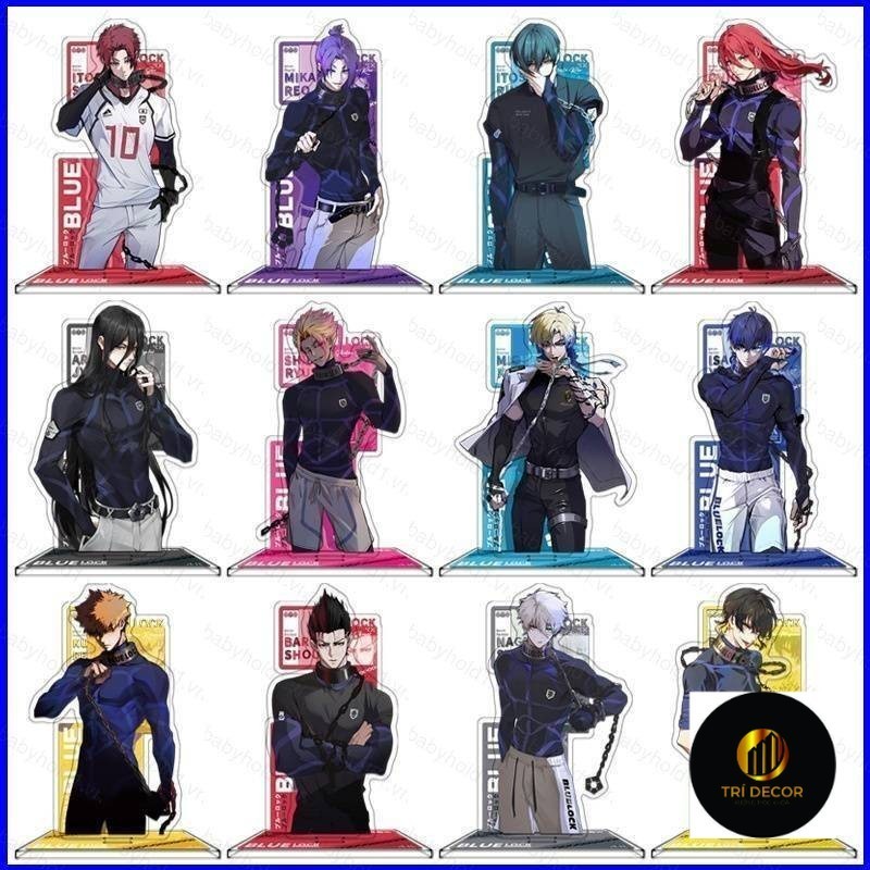 Yb Blue Lock Barou Shouei Isagi Yoichi Chigiri Hyoma Double Insert ...