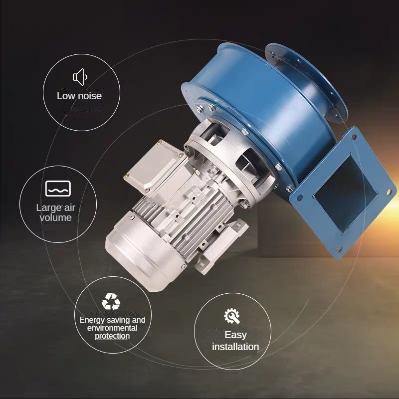 220V High-temperature Resistant Industrial Boiler Induced Draft Fan ...