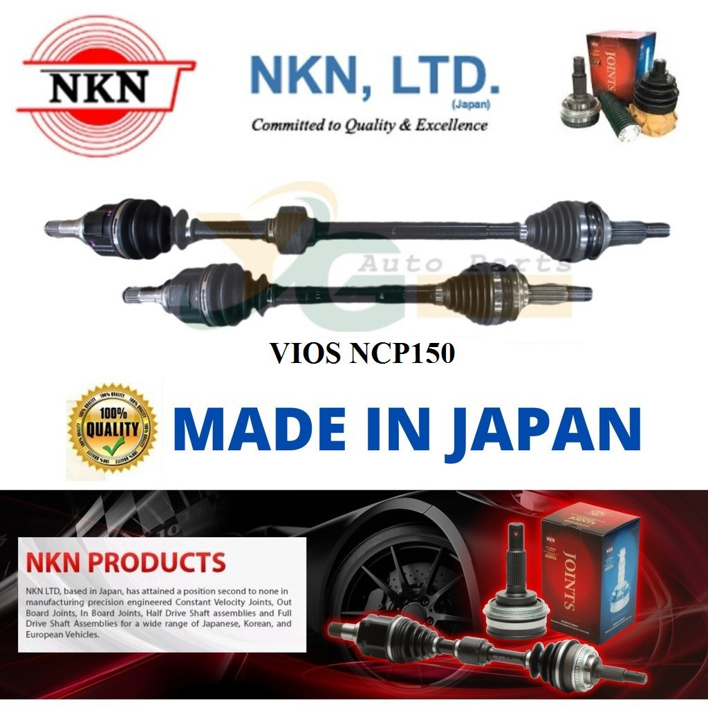 (made in japan) nkn drive shaft toyota vois ncp150 2013 - 2018 | Shopee ...