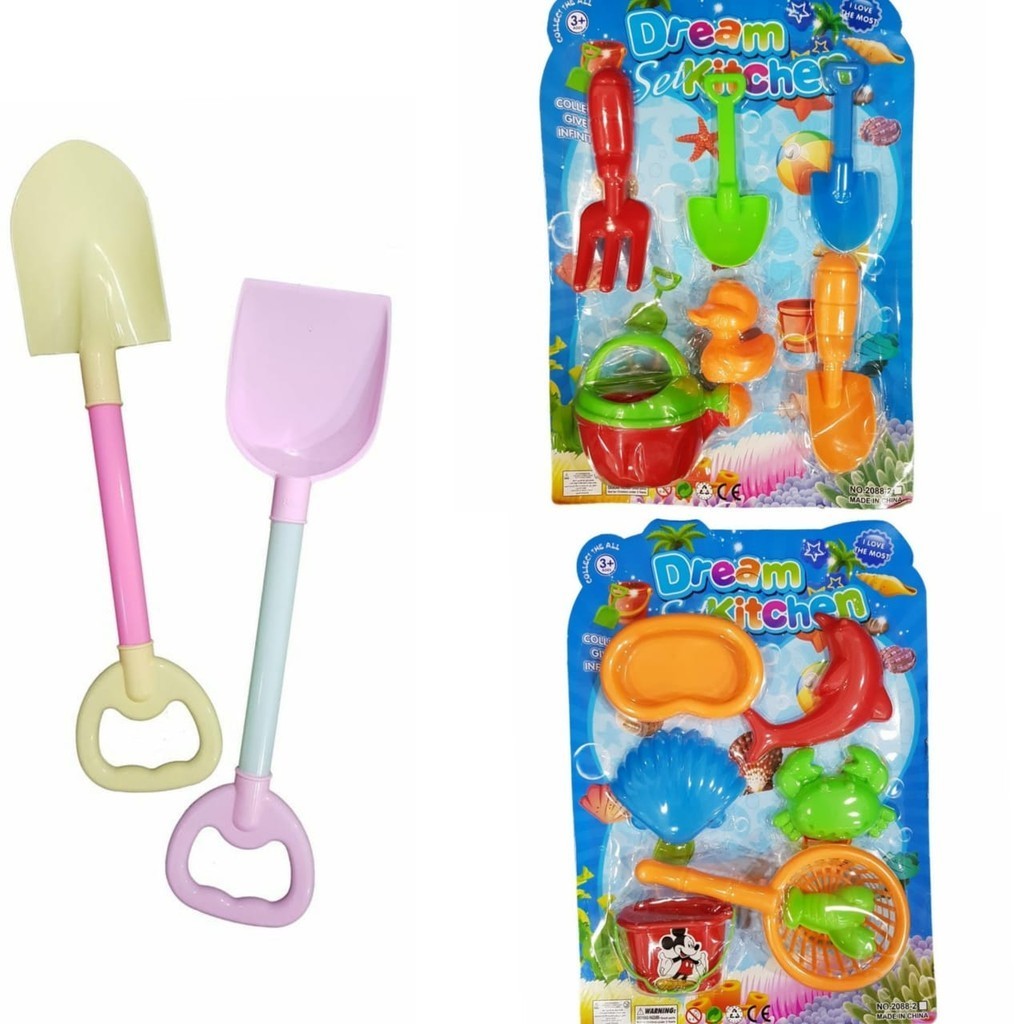 BEACH SAND TOY SET /KIDS BEACH TOY SET SET / MAINAN PASIR PANTAI ...