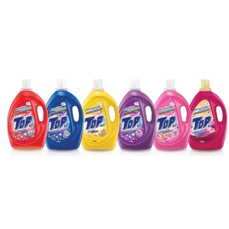 Top Liquid Detergent Brilliant Clean 3.6KG | Shopee Malaysia
