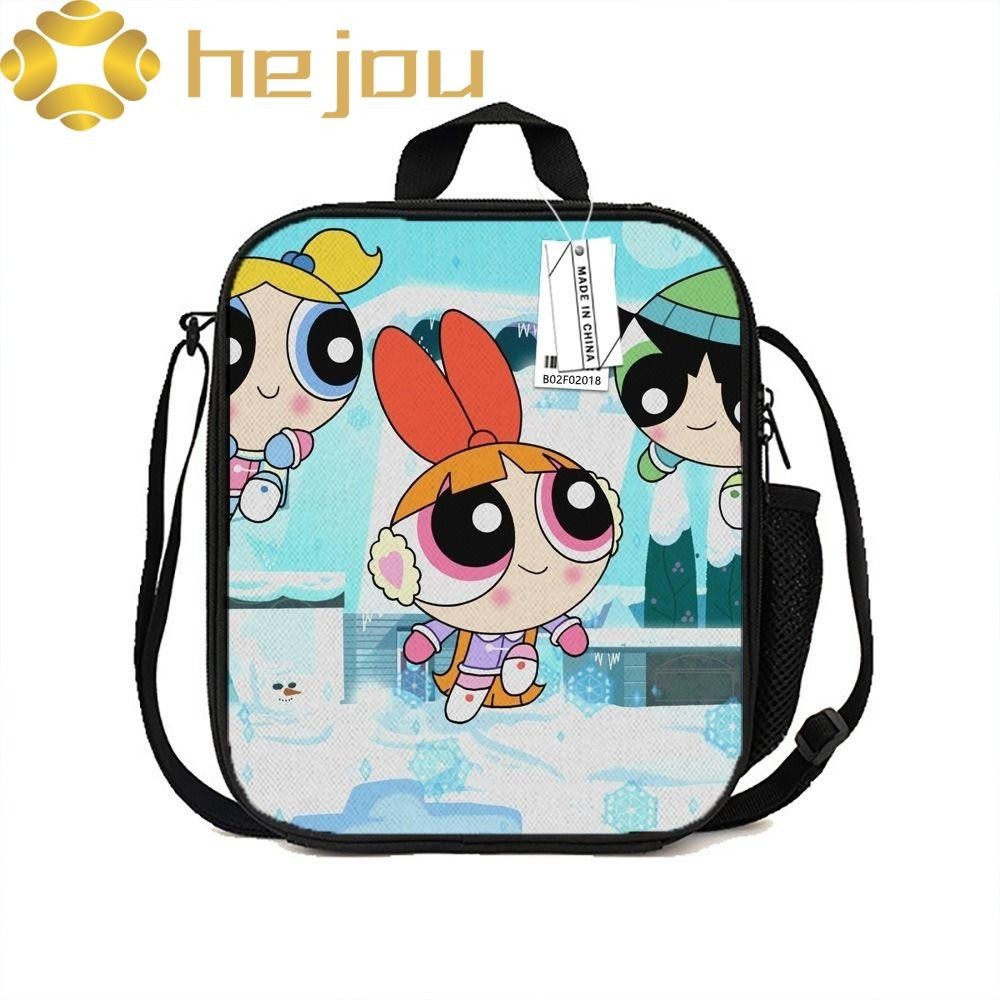 HEJOU The Powerpuff Girls Shoulder Bag, Blossom Buttercup Powerpuff ...