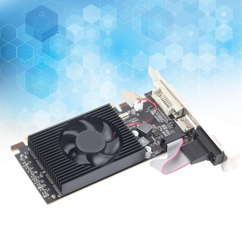 Ssrroo 2GB Graphics Card 625MHz GPU Clock DDR3 Cards 3 Ports For PC ...