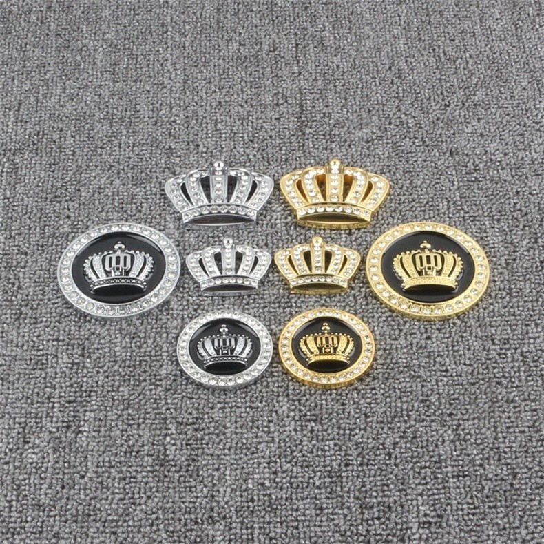Ready Stock Car Crown Round Label Front Label Side Label Car Label VIP ...