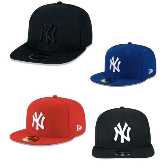 New York Tab Cap Closed Snapack Adjustable Baseball MLB | Shopee Malaysia