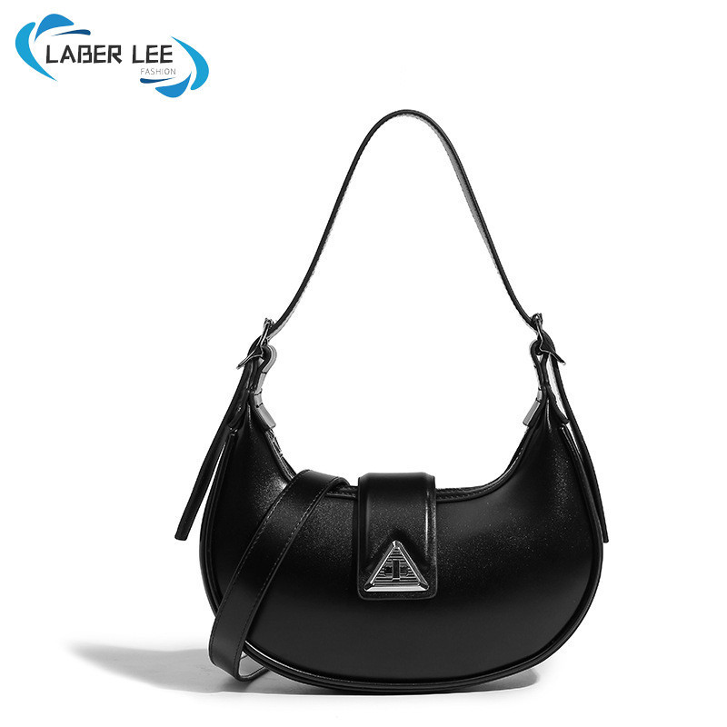 LABER LEE Women's Shoulder Bag PU Leather Casual Lock Handbag Hobos ...