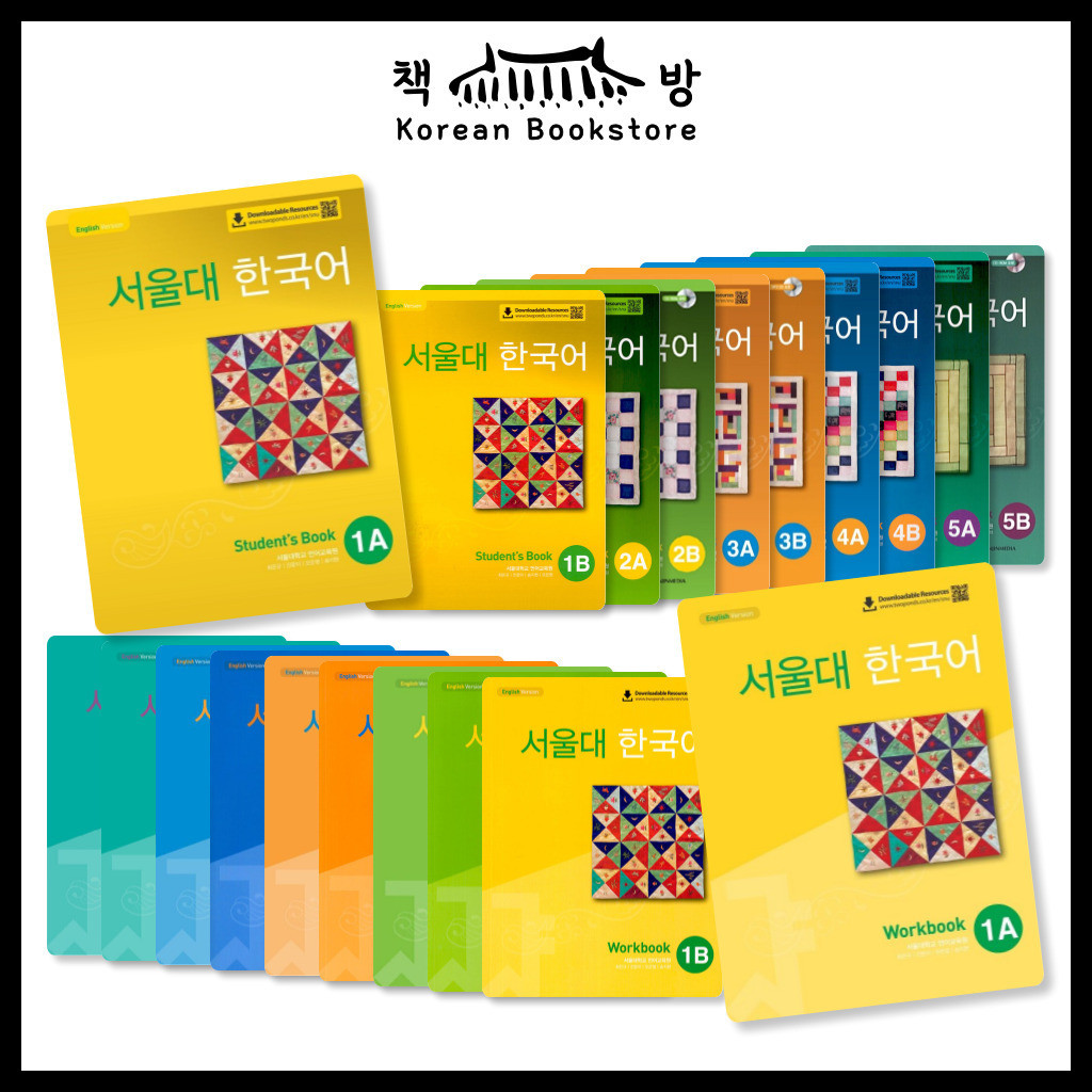 Seoul National University Korean : Student's Book, Workbook / Book 1-5 ...