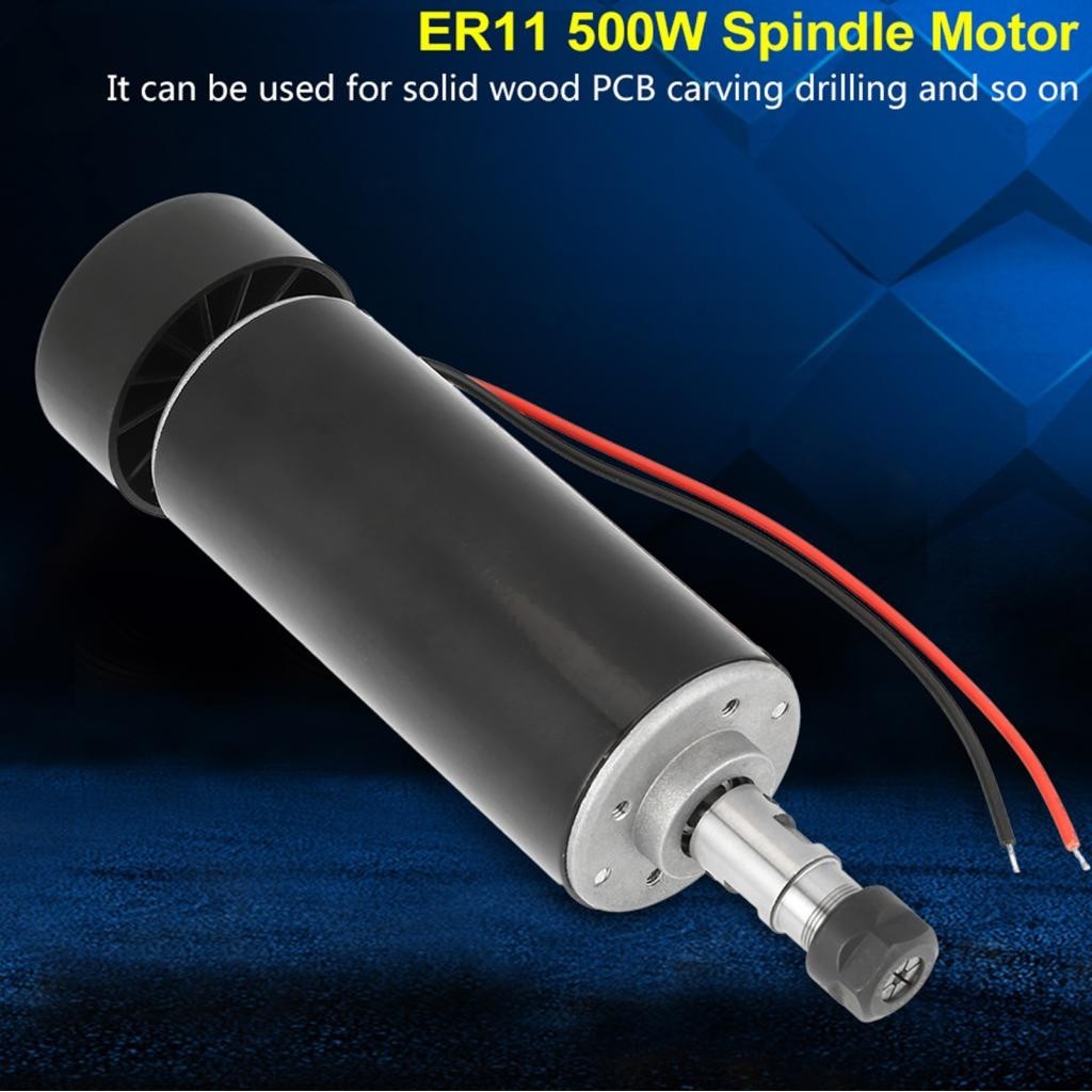 Sinhopsa 100VDC Brushed Spindle Motor for Solid Wood Drilling PCB ...