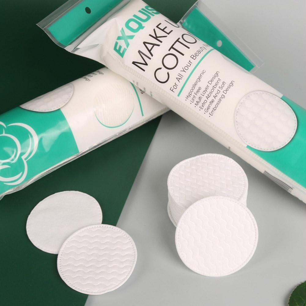 100PCS Cotton Pads RoundCotton Simply Soft Make Up Nail Polish Remover ...