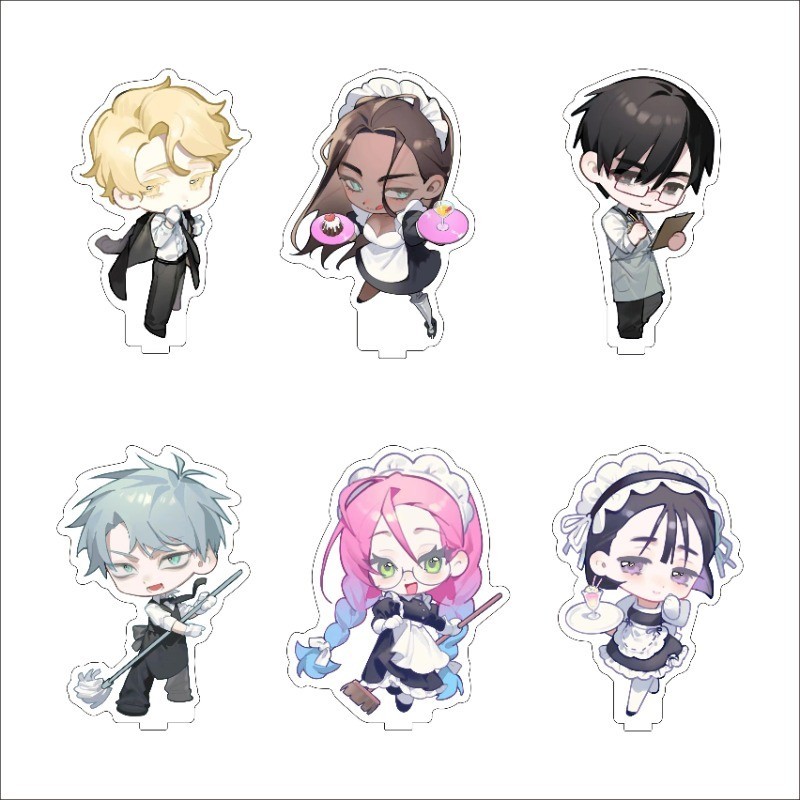 ALIEN STAGE IVAN & TILL Figures Acrylic Stand Fashion Anime Action ...