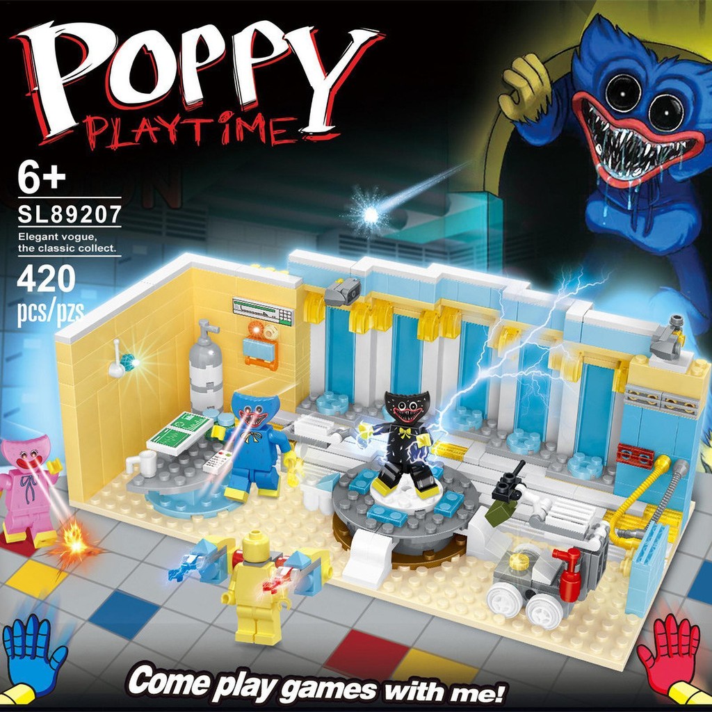 Poppy Playtime Building Blocks Toys Game Character Figure Toys Table ...