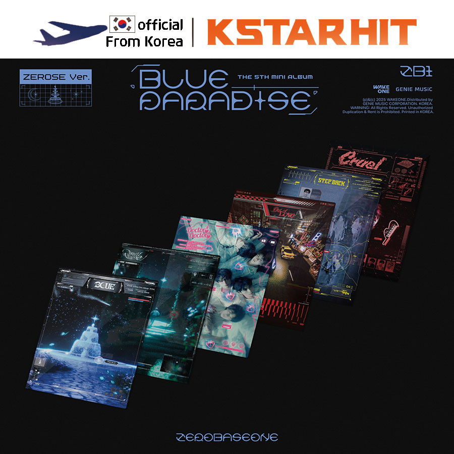 (ZEROSE Ver.) ZEROBASEONE - BLUE PARADISE (5th mini album) | Shopee Malaysia