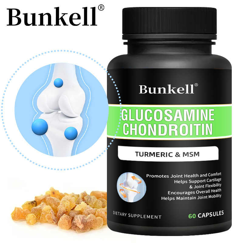 Bunkell Glucosamine Chondroitin Supplement Supports Cartilage Health ...