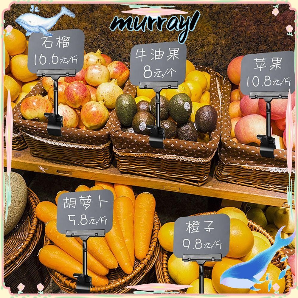 MURRAY1 Food Price Label, with Clip A4 A5 A6 Chalkboard Price Tag ...