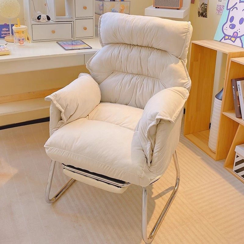 Lazy Computer Sofa Chair for Home Bedroom Desk Chair Comfortable Long ...