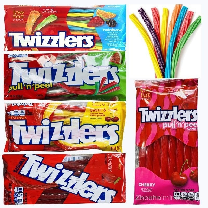 American Strawberry Twist Candy Dozle James Same Style Gummy Twizzlers ...