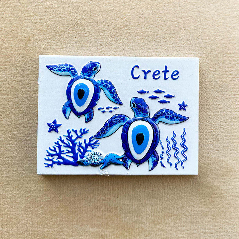 Greek Sea Turtle Refrigerator Magnets Advanced Styles Around the World ...