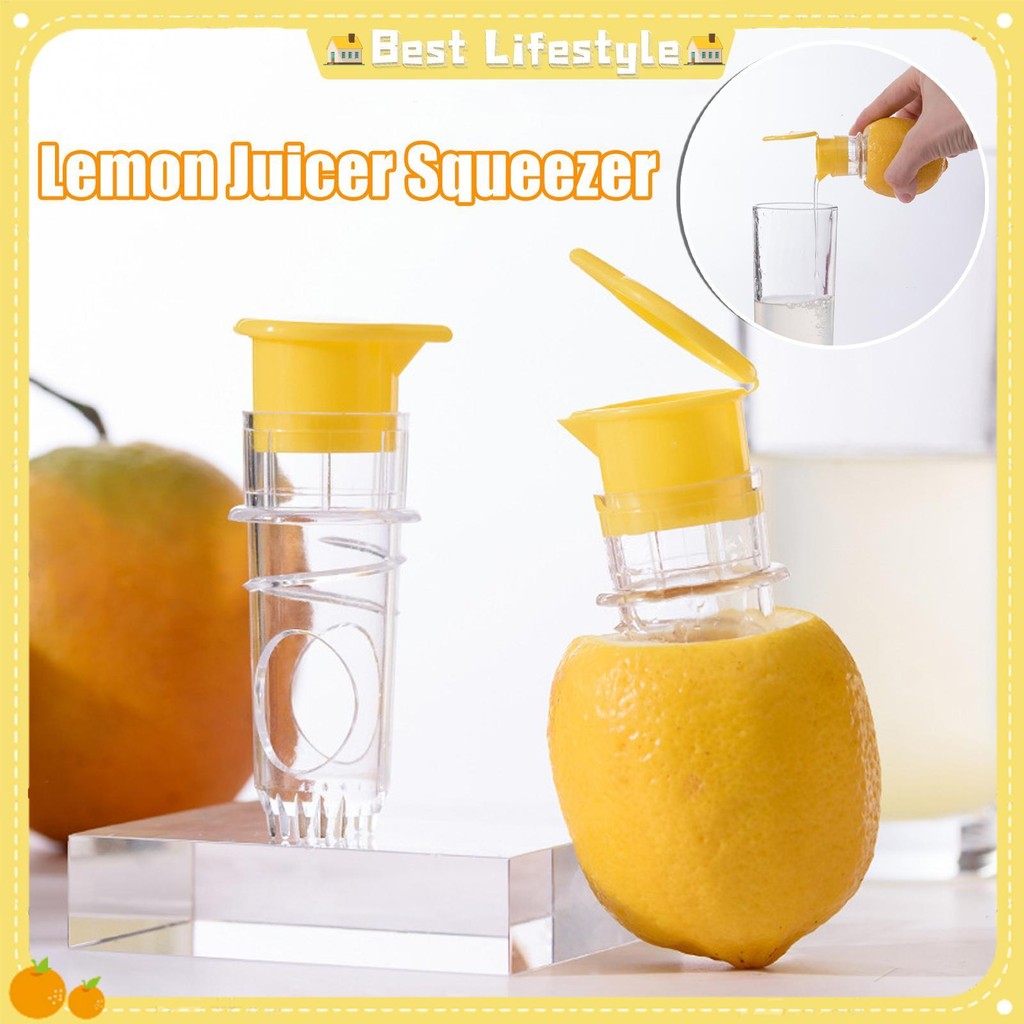 Lemon Juicer Squeezer Portable Manual Lime Juicer Portable Screw Top ...
