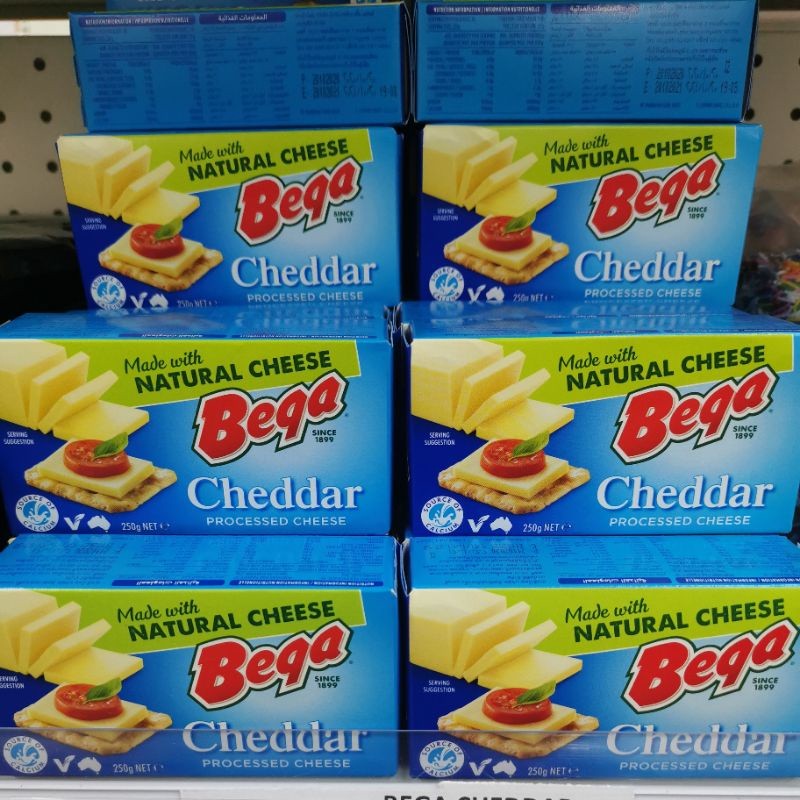Bega Cheddar Cheese Block 250g | Shopee Malaysia