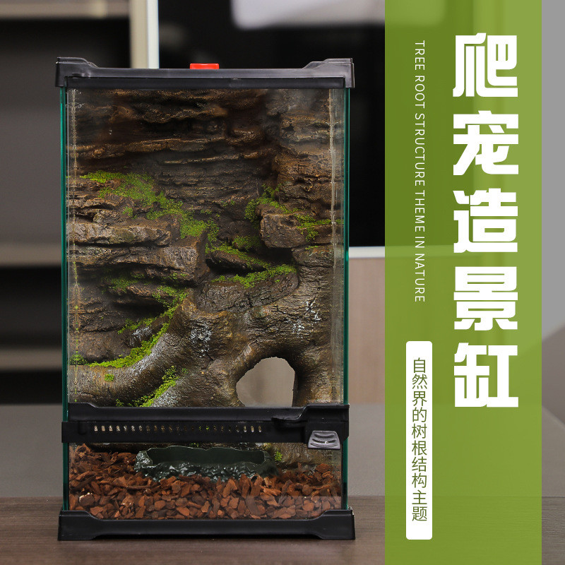 Climbing Pet Landscaping Tank Integrated Reptile Tank Integrated ...