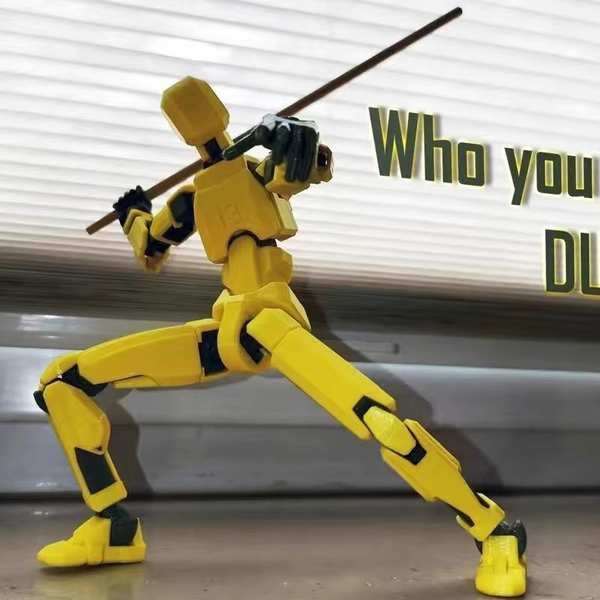 lucky 13 action figure action figure dummy 13 action figure 3d Printing ...