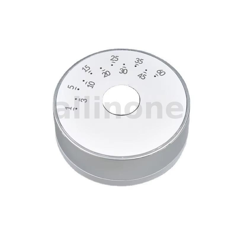 Electronic Digital Timer with Magnetic Suction, Simplified, Circular ...