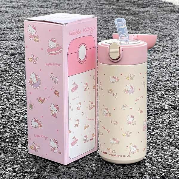 tumbler tahan sejuk kuromi tumbler tahan sejuk botol air tahan sejuk Hellokitty straw cawan ...