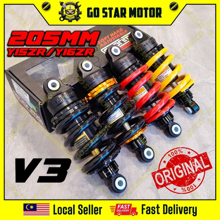 YAMAHA Y15ZR Y15 / Y16 Y16ZR GAS MONOSHOCK ADJUSTABLE ABSORBER ...