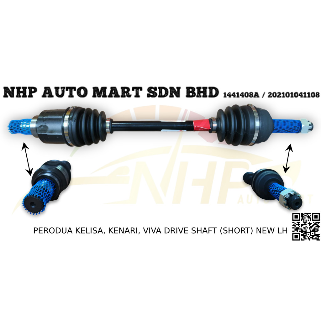 PERODUA KELISA / KENARI / VIVA 1.0 / VIVA ELITE DRIVE SHAFT Produk Baru ...