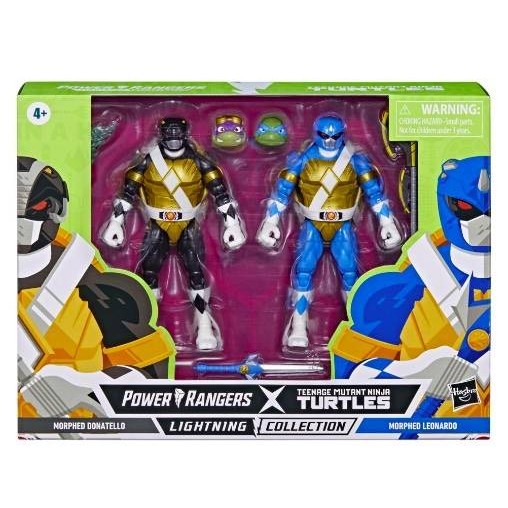 Power Rangers X Teenage Mutant Ninja Turtles Lightning Collection ...