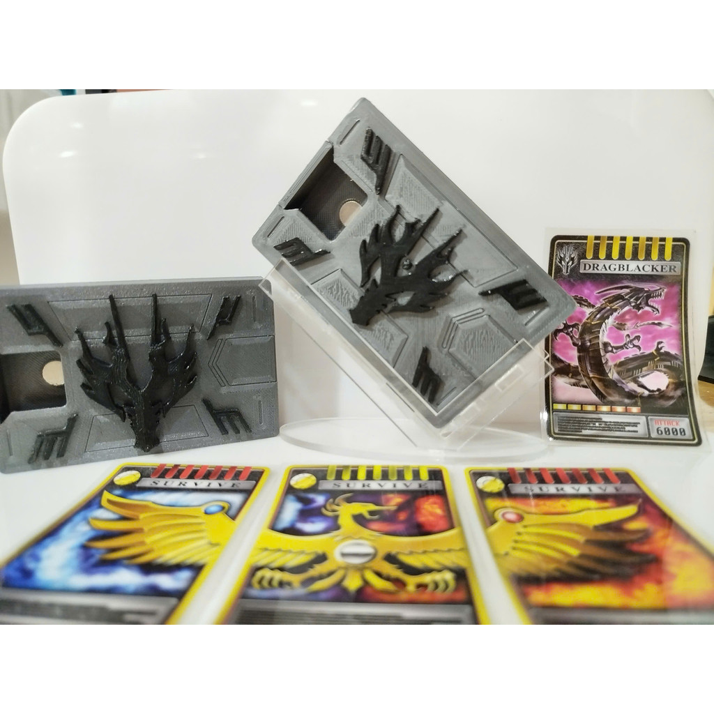 Kamen Rider Ryuki ATM Card Case – 3D Printed, Versatile, Cosplay Style ...