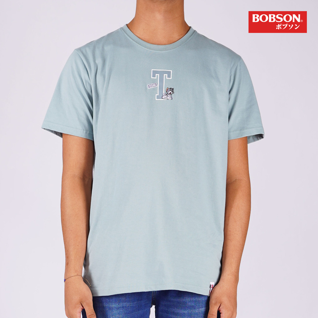Bobson Japanese X Tom and Jerry Men's Basic Tees Slim Fit 163216-U ...
