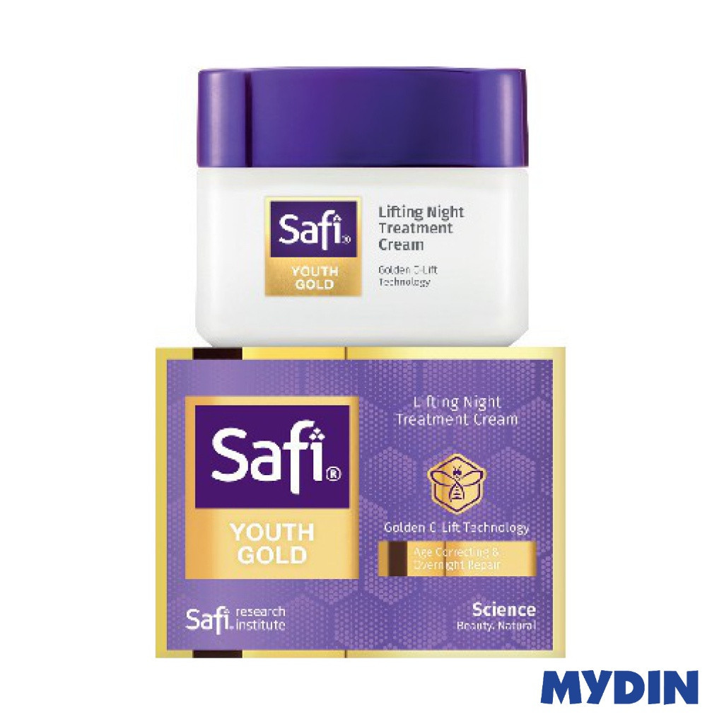 Safi Rania Gold Night Moisturizer Cream (40g) | Shopee Malaysia