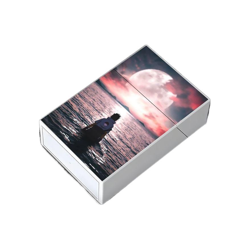 Naruto Color Printing Storage Box Cute Cigarette Case Large Capacity ...