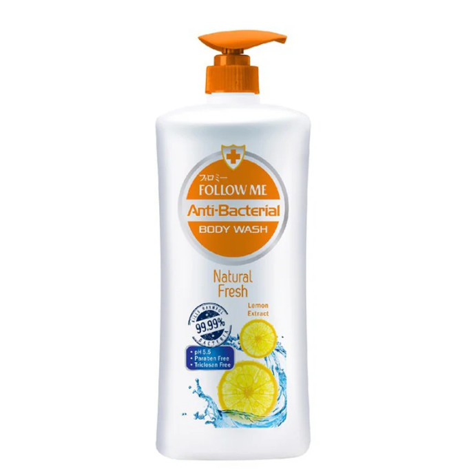 Follow Me Natural Fresh Antibacterial Body Wash ( 1000ml ) | Shopee ...