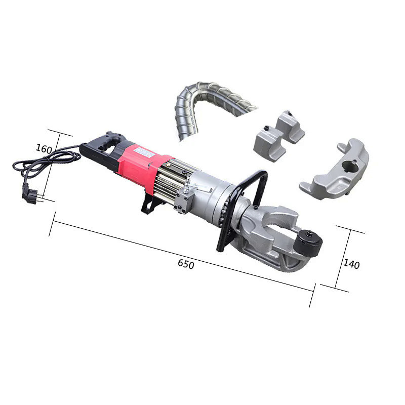 Electric Hydraulic Steel Bar Bending And Straightening Machine Portable ...