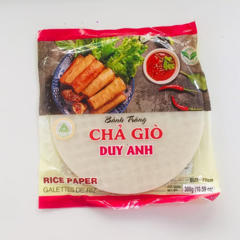 Vietnam Banh Trang Cha Gio Duy Anh Rice Paper (Size : 22cm / 300g ...