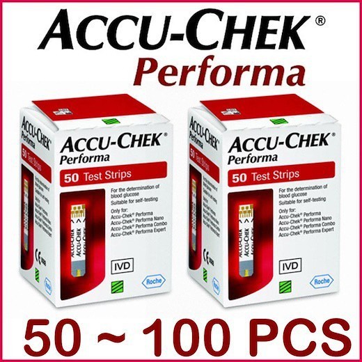 (Exp:Latest) Accu Chek Performa Test Strip 50's / 100's | Shopee Malaysia