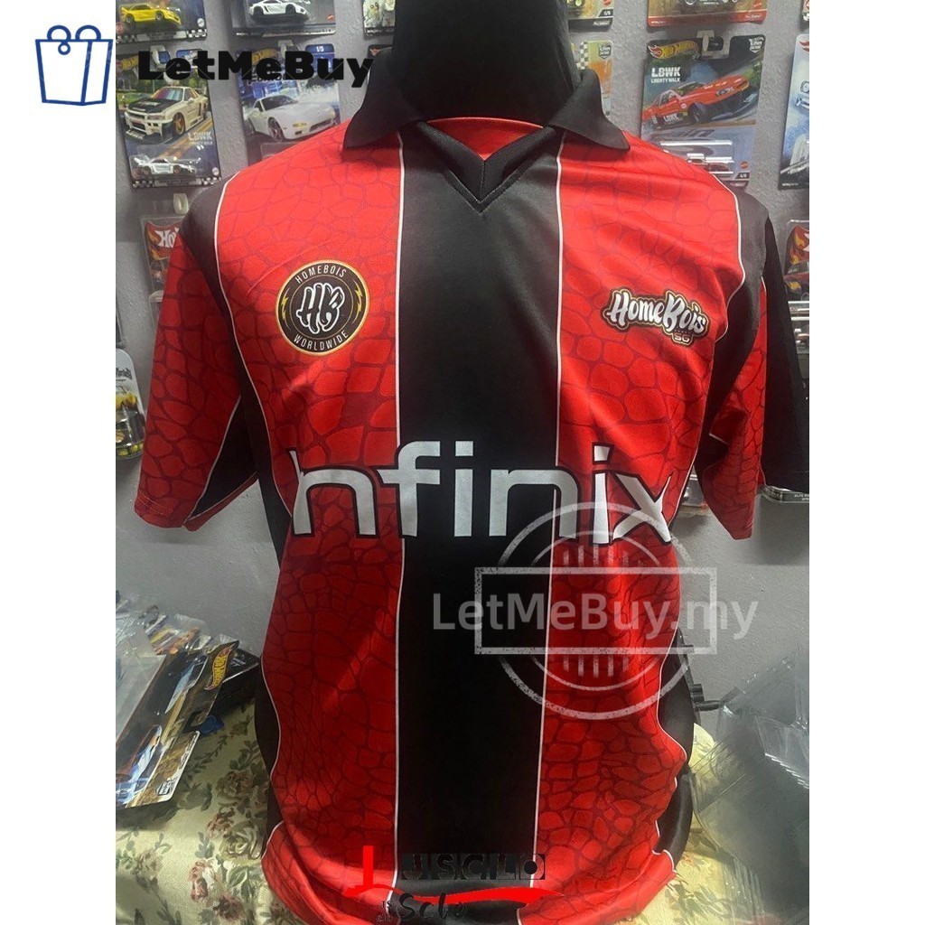 Homebois SG with DDYHD IGN Men's Fashion Activewe Baju Lelaki Hitam Red ...