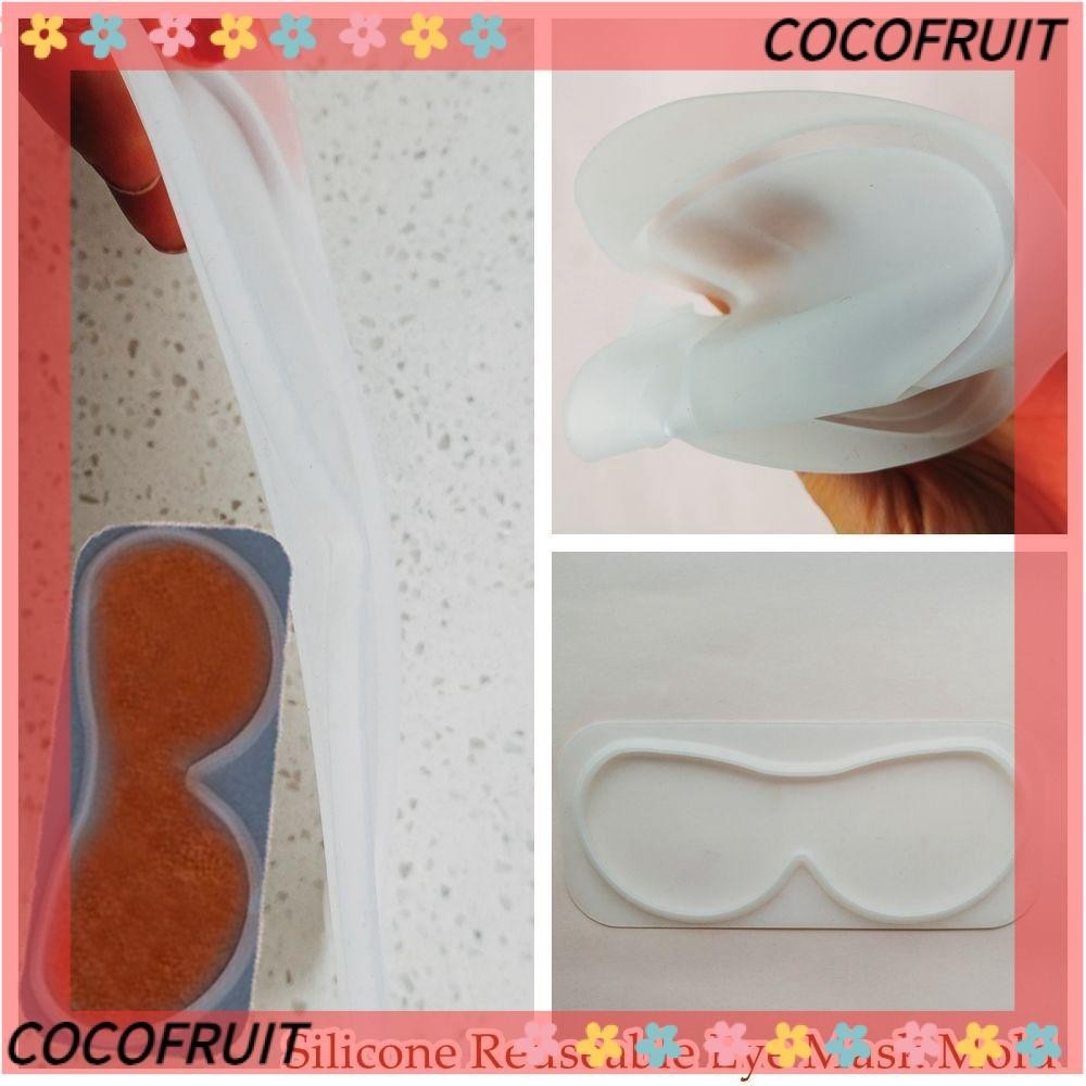 COCOFRUIT Facial Mold, Silicone Reuseable Eye Mold, High Quality DIY ...