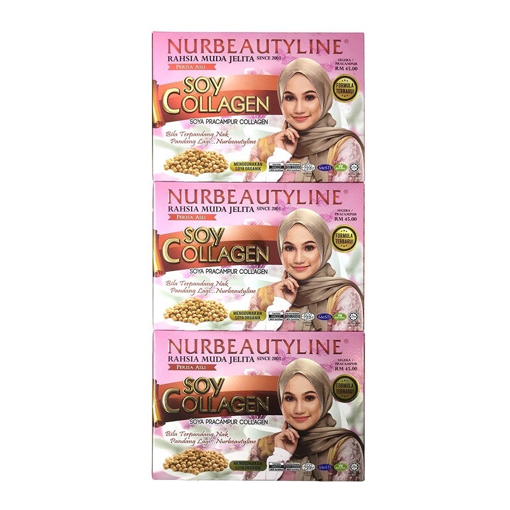 NURBEAUTYLINE SOY COLLAGEN SET COMBO | Shopee Malaysia