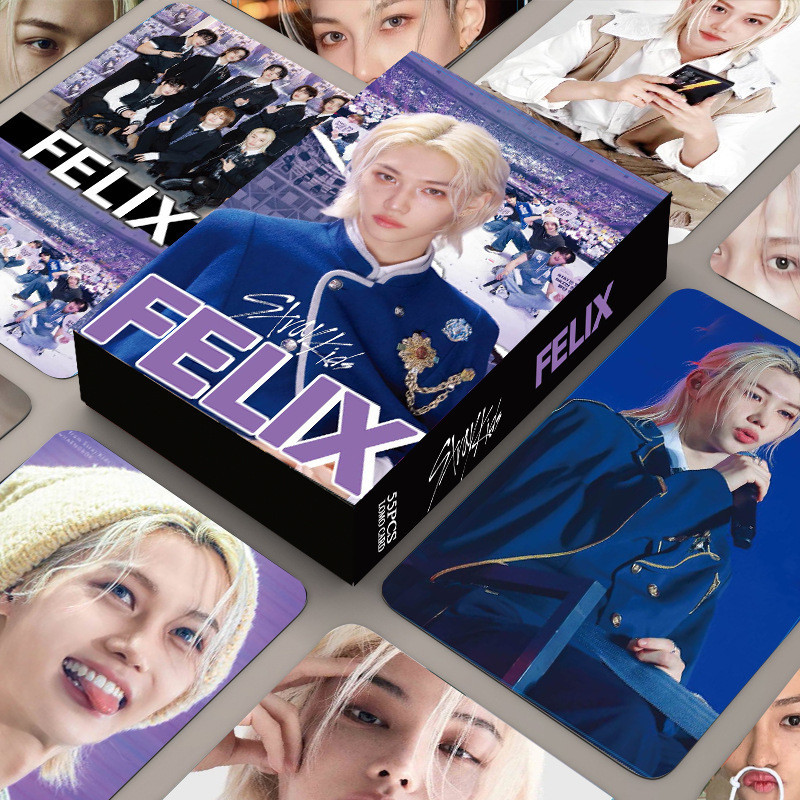 55pcs STRAY KIDS SKZ HOP Lomo cards Rock Star FANMEETING SKZ’S MAGIC ...