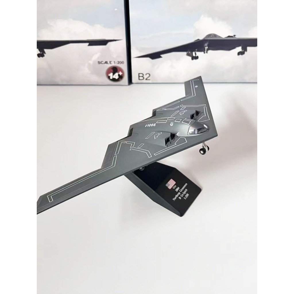 1/200 US Army B2 Ghost Strategy Bomber Alloy Finished Product Model ...