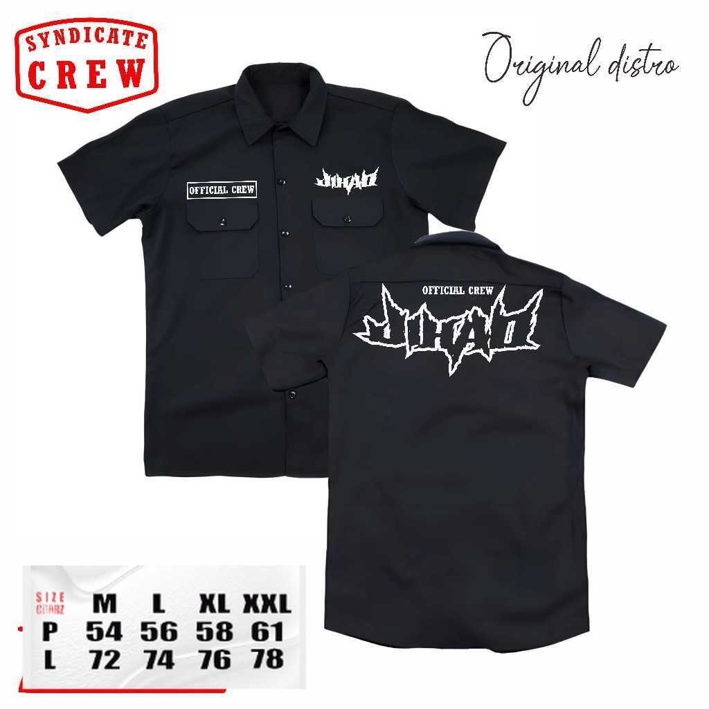 KEMEJA Latest original distro METAL BAND short sleeve shirt - original ...