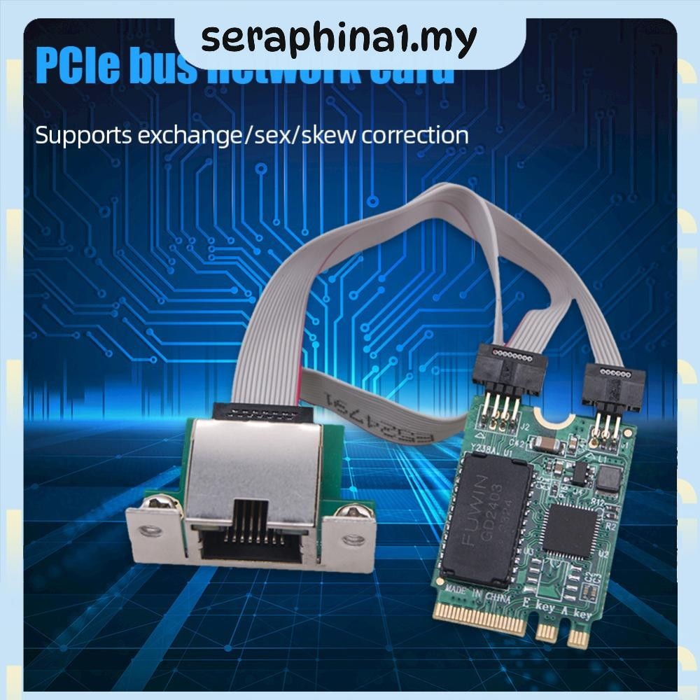[seraphina1.my] M.2 Gigabit Ethernet Network Card Mini PCIE M2 RJ45 Lan ...