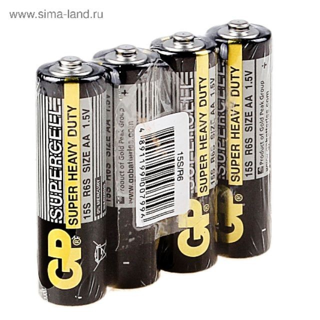 GP BATTERY SUPERCELL AA/AAA SHRINK | Shopee Malaysia